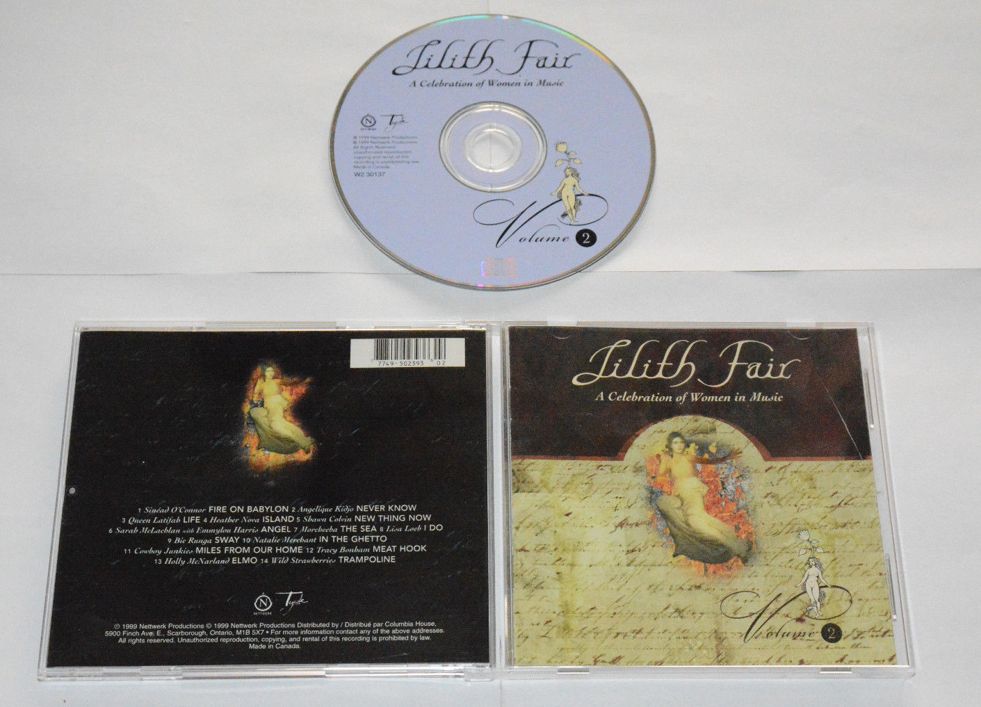 Lilith Fair: A Celebration Of Women In Music, Volume 2 Various Artists ...