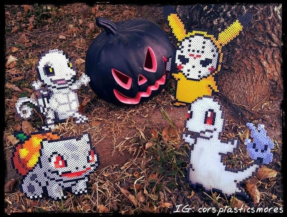 Ghost Pokemon Perler Beads