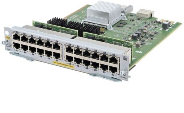 HPE Aruba 24-port 10/100/1000BASE-T PoE+ MACsec v3 zl2 Switch Module ...