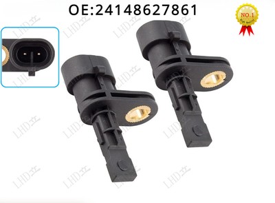2 Pcs ABS Wheel Speed Sensor Rear Right & Left 92211237 For Pontiac G8 ...