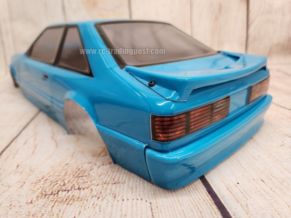 Mustang GT 90 Fox body Custom Painted RC Car Body 1/10 OnRoad HPI/4Tec2 ...