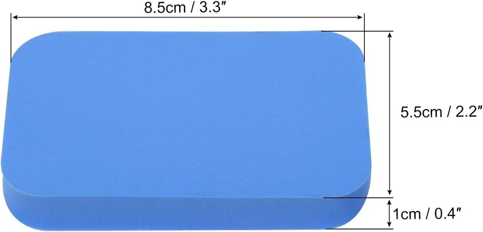 PATIKIL Table Tennis Rubber Care Sponge, 2 Pack Ping Pong Paddle ...