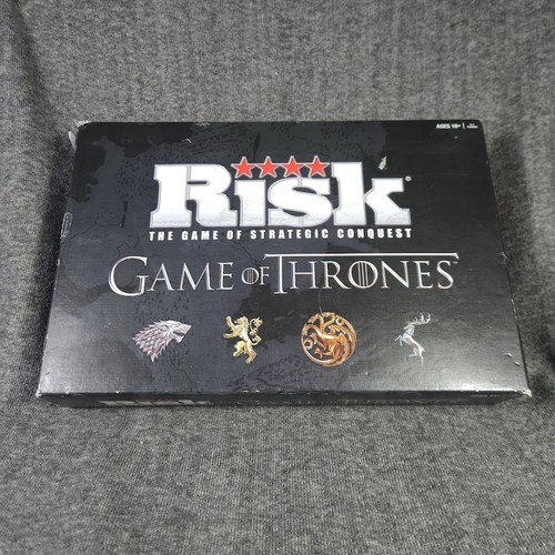 Risk Game of Thrones Edition The Game of Strategic Conquest Open Box ...