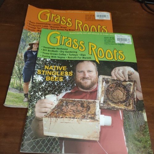 2 issues Grass Roots Magazine 243 & 246 Craft & Self Sufficiency ...