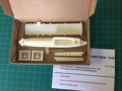HMS Biter - 1:1250 Scale Model Kit | eBay UK