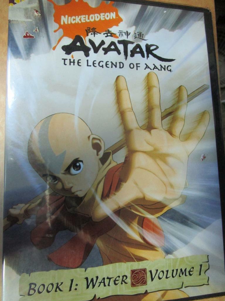 AVATAR Book 1 Volume 1 NICKELODEON 100% OFFICIAL DVD 4 CHAPTERS ALL ...
