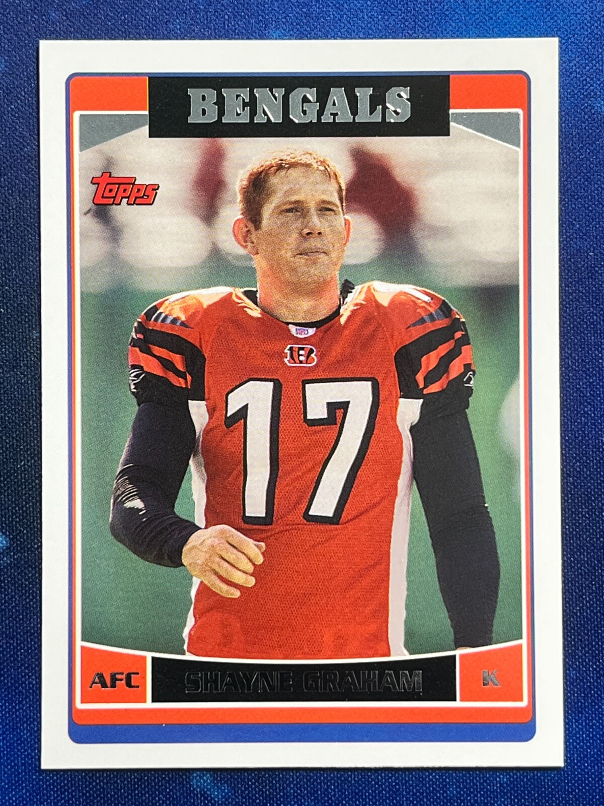2006 Topps Football #94 Shayne Graham Cincinnati Bengals | eBay