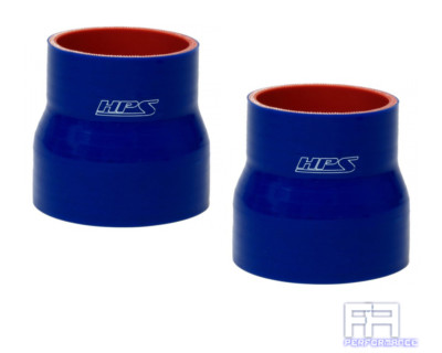 2X HPS Pipe Tube 1-3/8">1-5/8" (35mm > 41mm) Silicone Reducer Coupler ...