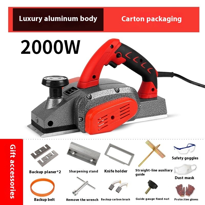 Wood Planer Mini Electric Planer Multifunction Electric Planer Power ...