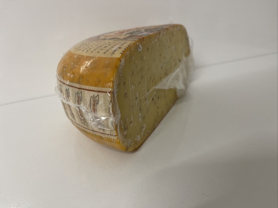 Dutch Gouda With Cumin Seeds Cheese 2kg Half Wheel Cow Milk Cheese ...