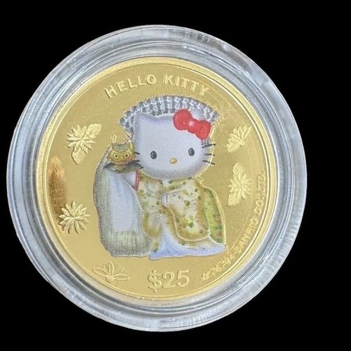 Limited to 2000 pieces, Hello Kitty 30th Anniversary Pure Gold Coin j08 ...