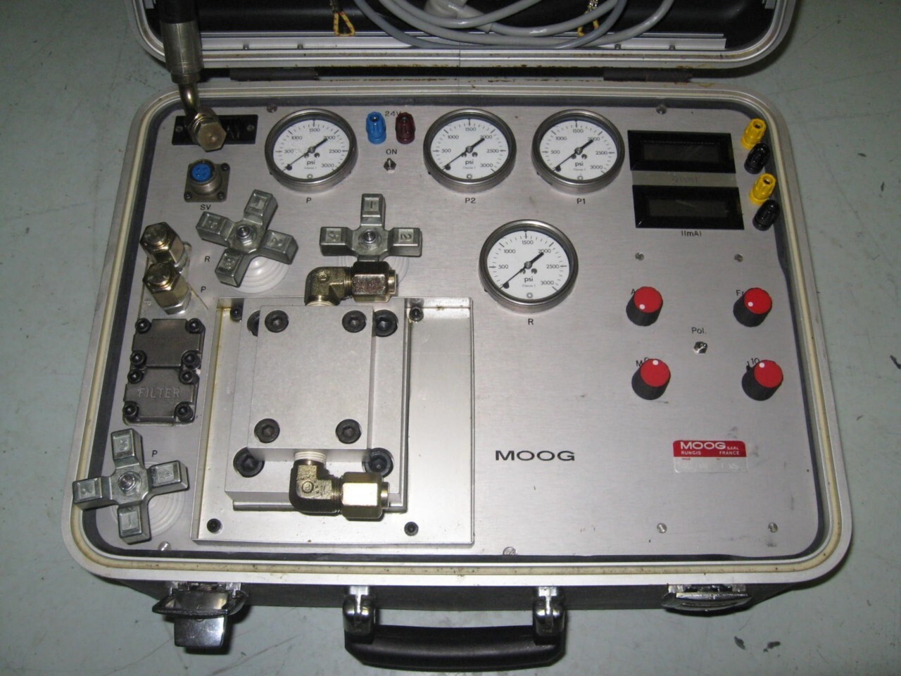 MOOG Portable F087-119b Servo Valve Analyzer/tester for sale online | eBay