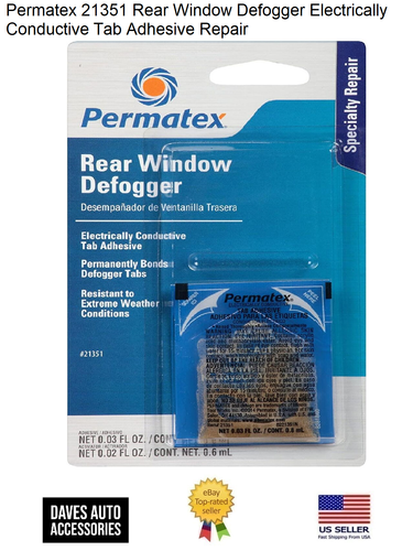 Permatex 21351 Rear Window Defogger Electrically Conductive Tab ...