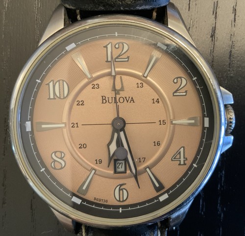 Bulova Mens Watch C860871, Stainless Steel, Water Resistant | NEEDS NEW ...