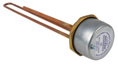 Backer PACK 318/15TM Backersafe 18" Copper Immersion Heater with ...