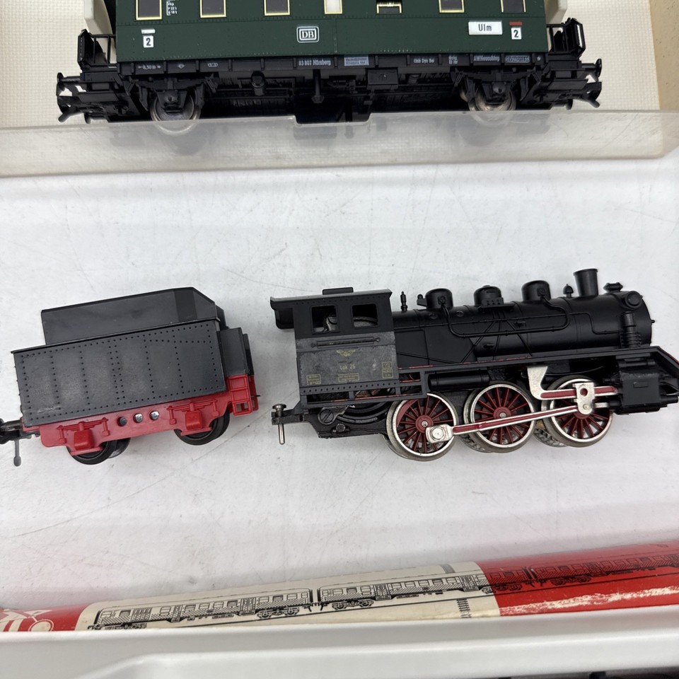 Fleischmann HO Set Engine Tender Passenger Cars 5152 Caboose Steam ...