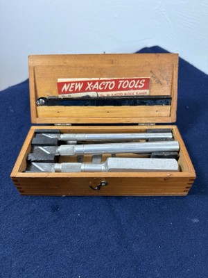 VERY OLD 1940's X-acto Tools Box (Knives, Tools, Blades) Set Made In ...