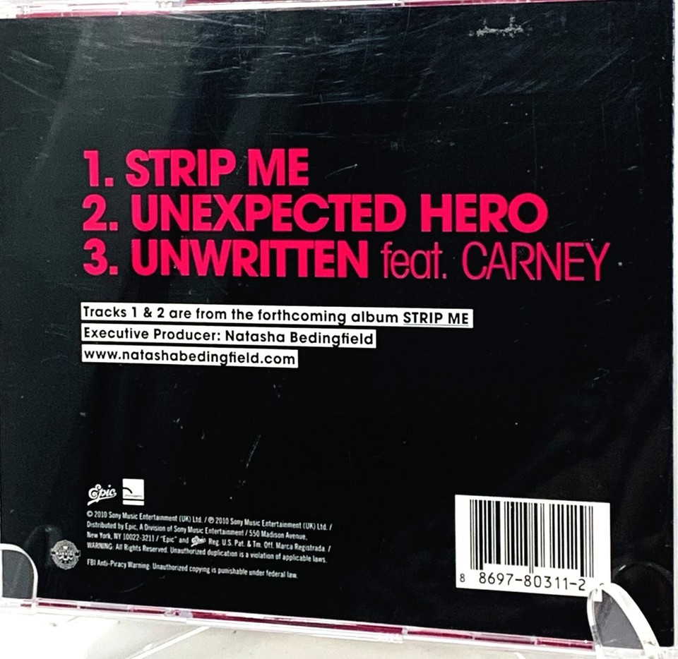Natasha Bedingfield - Strip Me CD 2010 Promo Pop Epic | eBay
