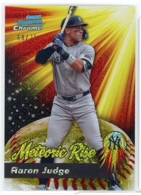 2025 Bowman Chrome Mega Box AARON JUDGE Meteoric Rise