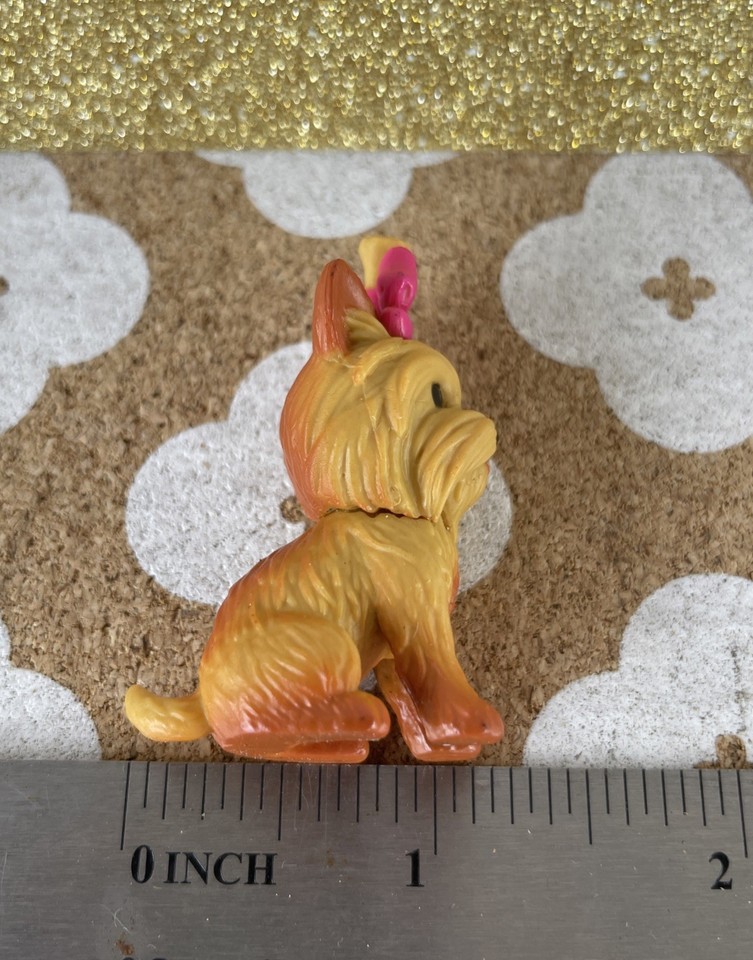 Jojo Siwa BowBow Brown Yorkie Dog Pink Bow Barbie Puppy Cute Small | eBay