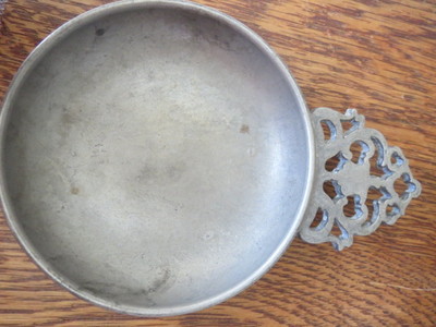 Antique Pewter 4" PORRINGER by STEDE Hallmark | eBay