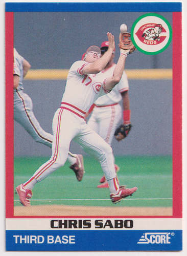 1991 Score Superstar #28 Chris Sabo Cincinnati Reds | eBay