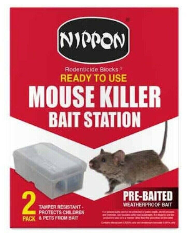 Nippon Mouse Killer Bait Station (ready to Use) 2pk for sale online | eBay