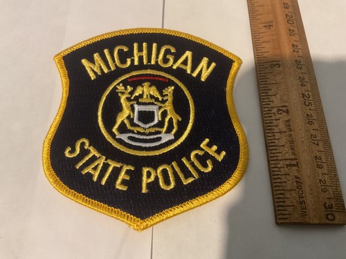 Michigan State Police collectors patch New and Full Size | eBay