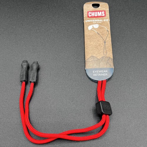 Chums Universal Fit 3mm Eyewear Retainer Red Sunglasses Eyeglasses ...