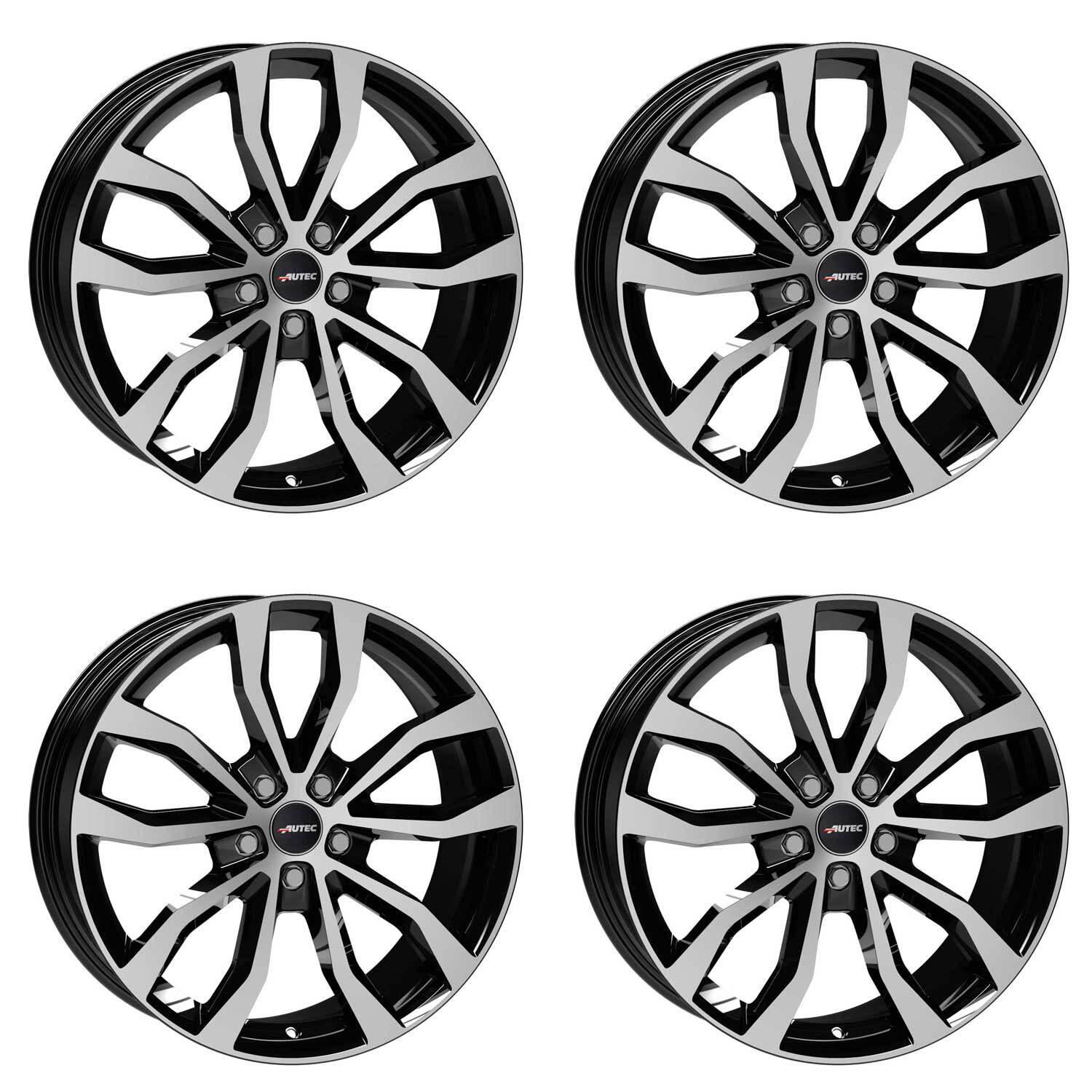 4 Autec UTECA wheels 9x20 5x114,3 SWP for Nissan Ariya Juke Murano ...