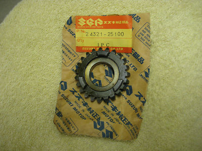 SUZUKI TC90/TC100 SECOND DRIVEN GEAR 1970-77 (24321-25100) NOS! | eBay
