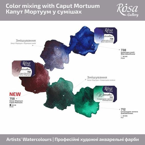 Rosa Gallery Watercolor professional paint , high quality paint ...