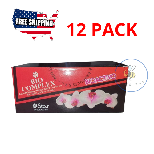 12 Ampoulles Bioactivo Bio Complex High Shine Hair Conditioner ...