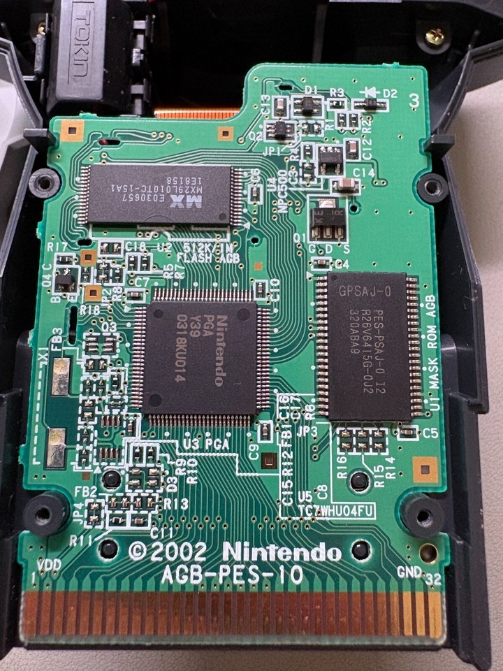 Gameboy Advance e-Reader PLUS + AGB-014 Cartridge only Nintendo gba ...