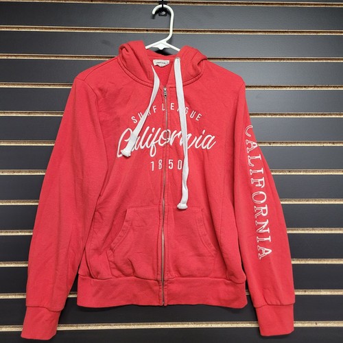 Reflex Life Is Out There California Women’s Cotton Hoodie Size XL Red ...