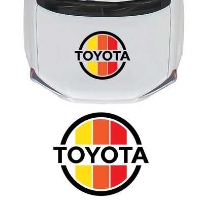 Toyota Retro Logo Hood Decal Compatible with Toyota 4Runner | eBay