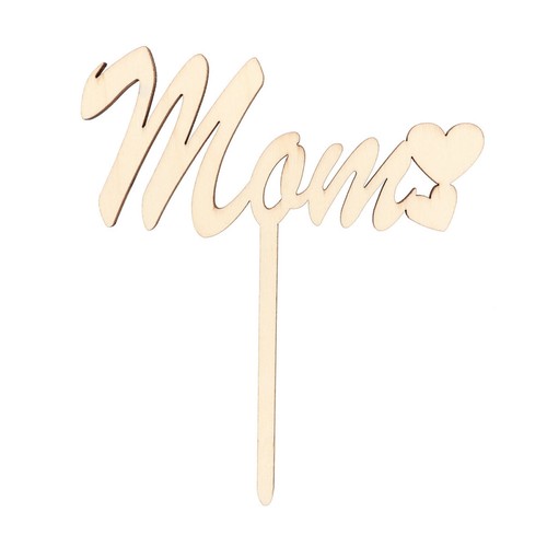 Mothers Day Cake Topper Picks for Mother's Mom Flowers Happy Decoration ...