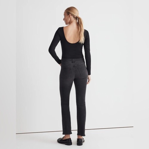 Madewell NWT Petite Kick Out Crop Jeans Size 26P in Beckley Wash | eBay