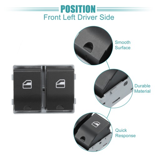 Front Left Power Window Switch for VW Polo Fox 5Z1 for Seat Ibiza No.6Q0959858 767153637865| eBay