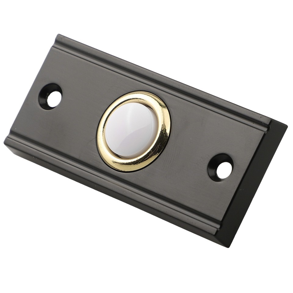 Rectangular Doorbell Button Metal Doorbell Button Wall-mounted Energy ...