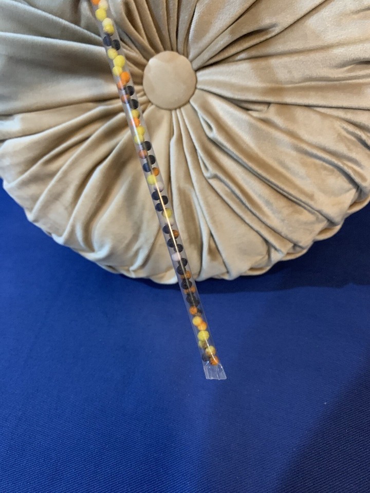 Vintage ROSBRO Black Cat Halloween Candy Tube Straw Toy Plastic RARE | eBay