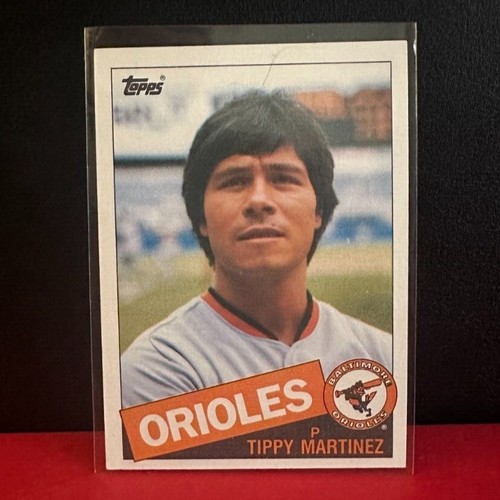 1985 Topps #445 Tippy Martinez Baltimore Orioles Baseball Card | eBay