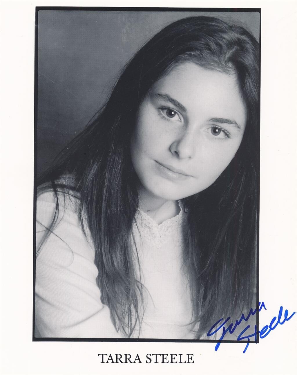 Tarra Steele- Signed B&W Photograph | eBay