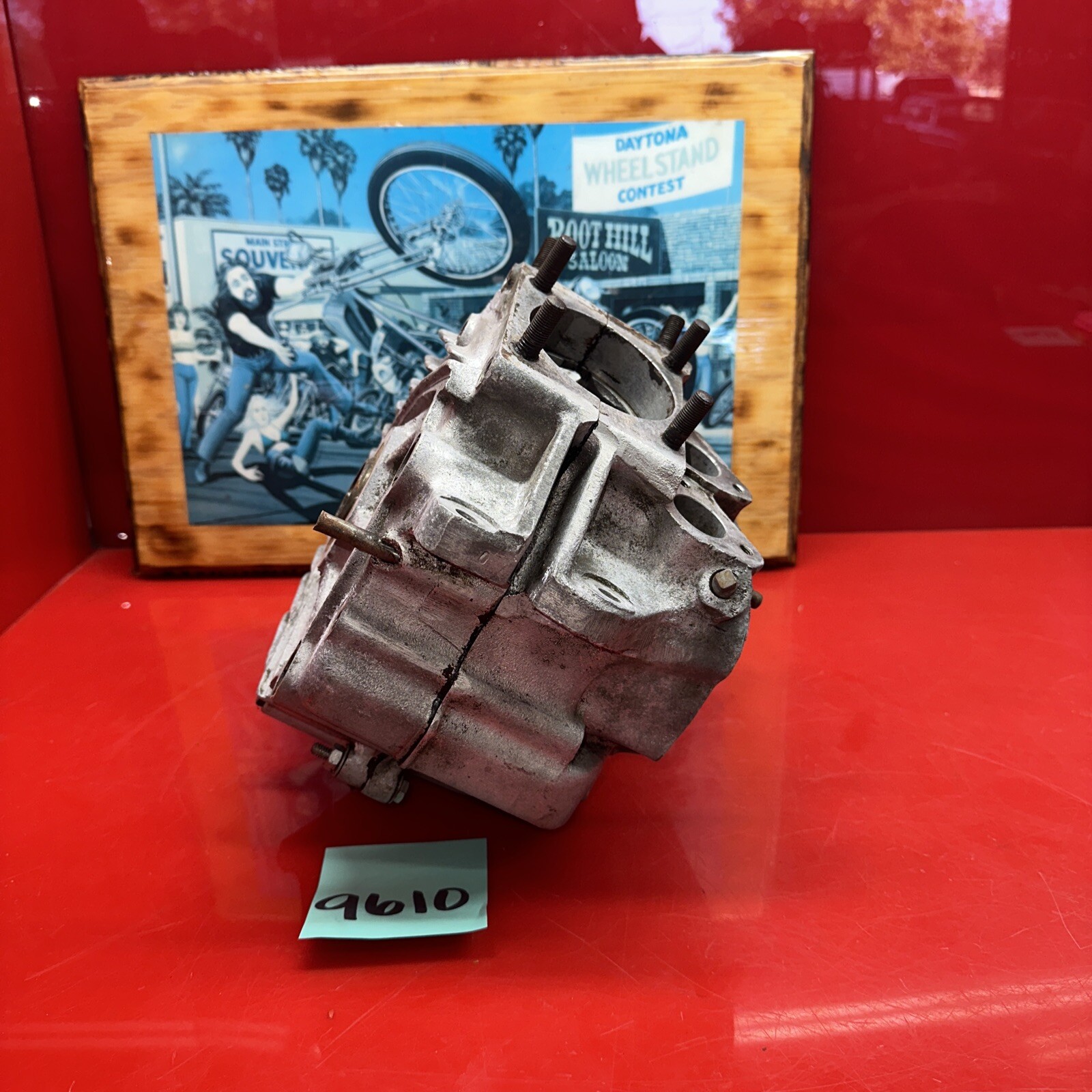 1945 Harley-Davidson Servicar Solo Left Right Half Motor Parts Engine ...