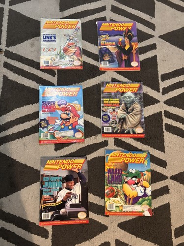 Lot of 6 Nintendo power magazines | eBay