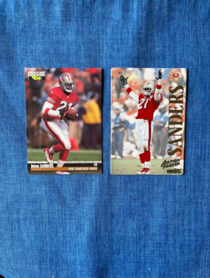 DCC: 1995 Pro Line Classic Action Packed Deion Sanders 2-card lot #165 #8 NM-MT+ | eBay