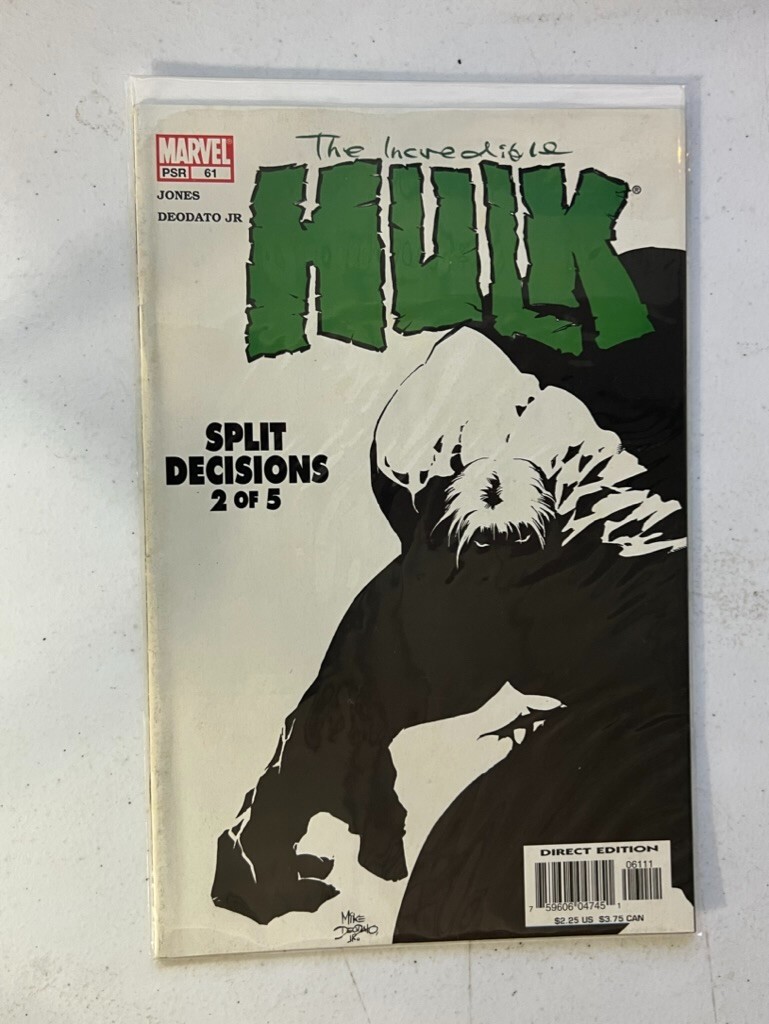 THE INCREDIBLE HULK #61! SPLIT DECISIONS PT.2! DEODATO! 2003 MARVEL COMICS | Co | eBay