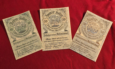 Austrian Anti Semitic bund Jewish Notes currency MONEY WW2 WWII German ...