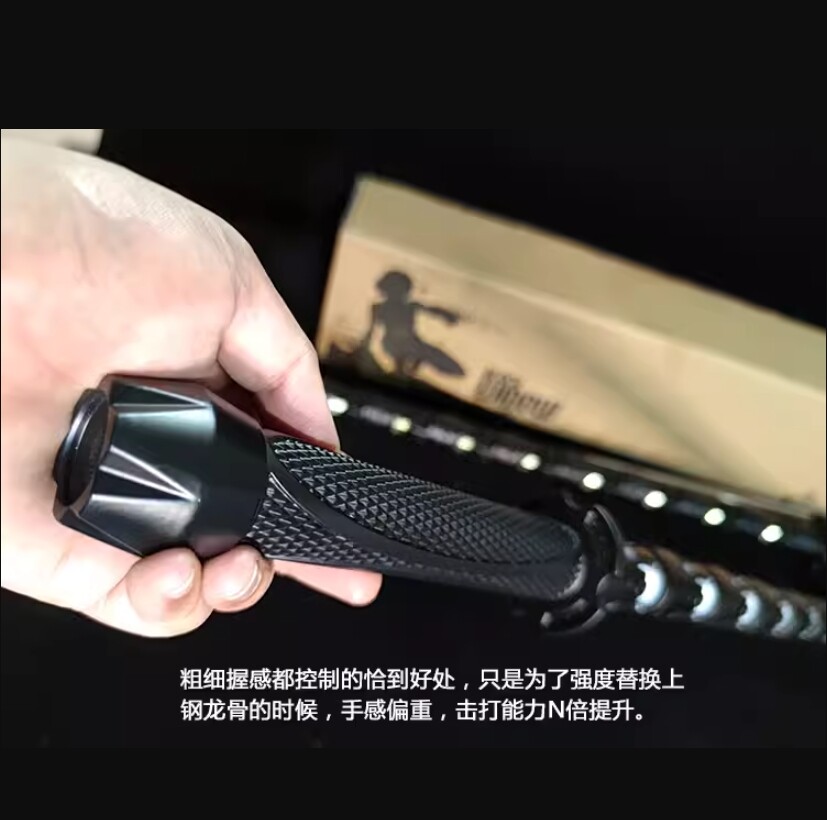 Black Widow LED Taser Baton Stick Weapon Cosplay Props Electric Prop ...