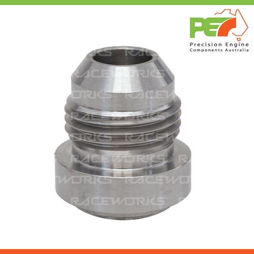 New * RACEWORKS * AN8 Stainless steel weld on male JIC bung fitting ...